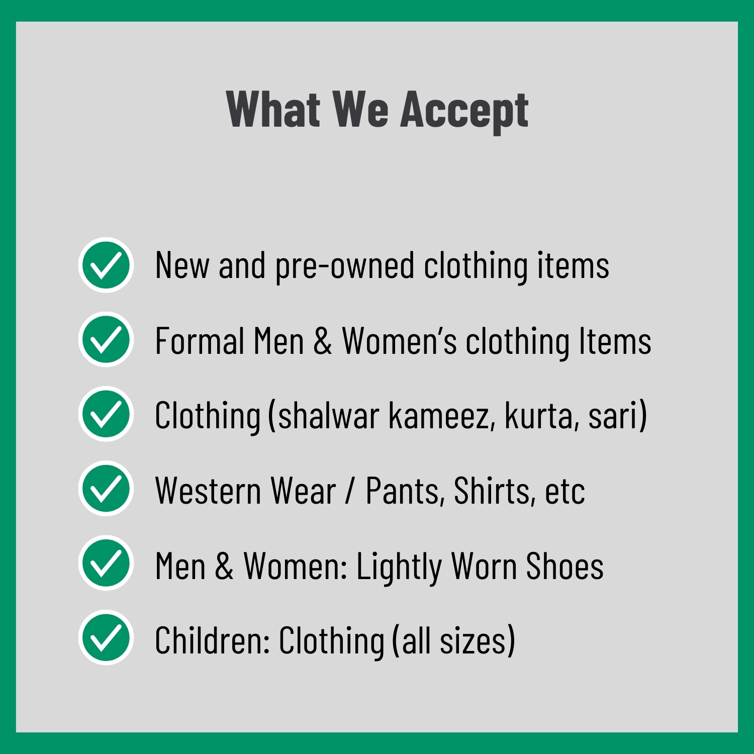 Clothes Bank - AKHUWAT
